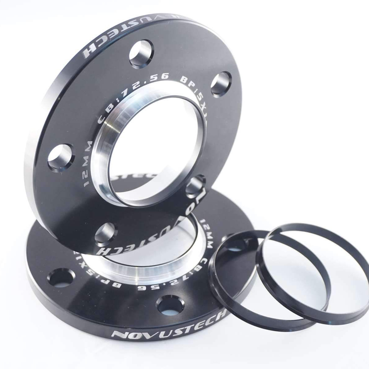 Wheel Spacers: CB: 72.56mm / 74.1mm 5x120 12mm – Novustech.ca